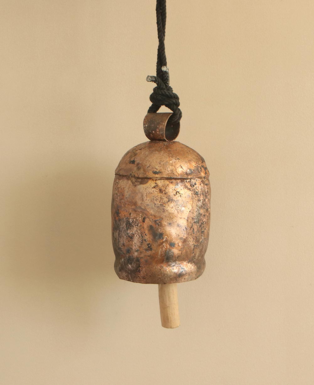 Fair-trade and Handmade Large Decorative Cowbell With a Soothing Tone ...