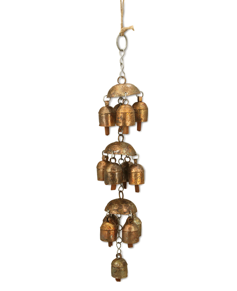 Traditional Triple Layered Bell Hanging Chime – Cultural Elements